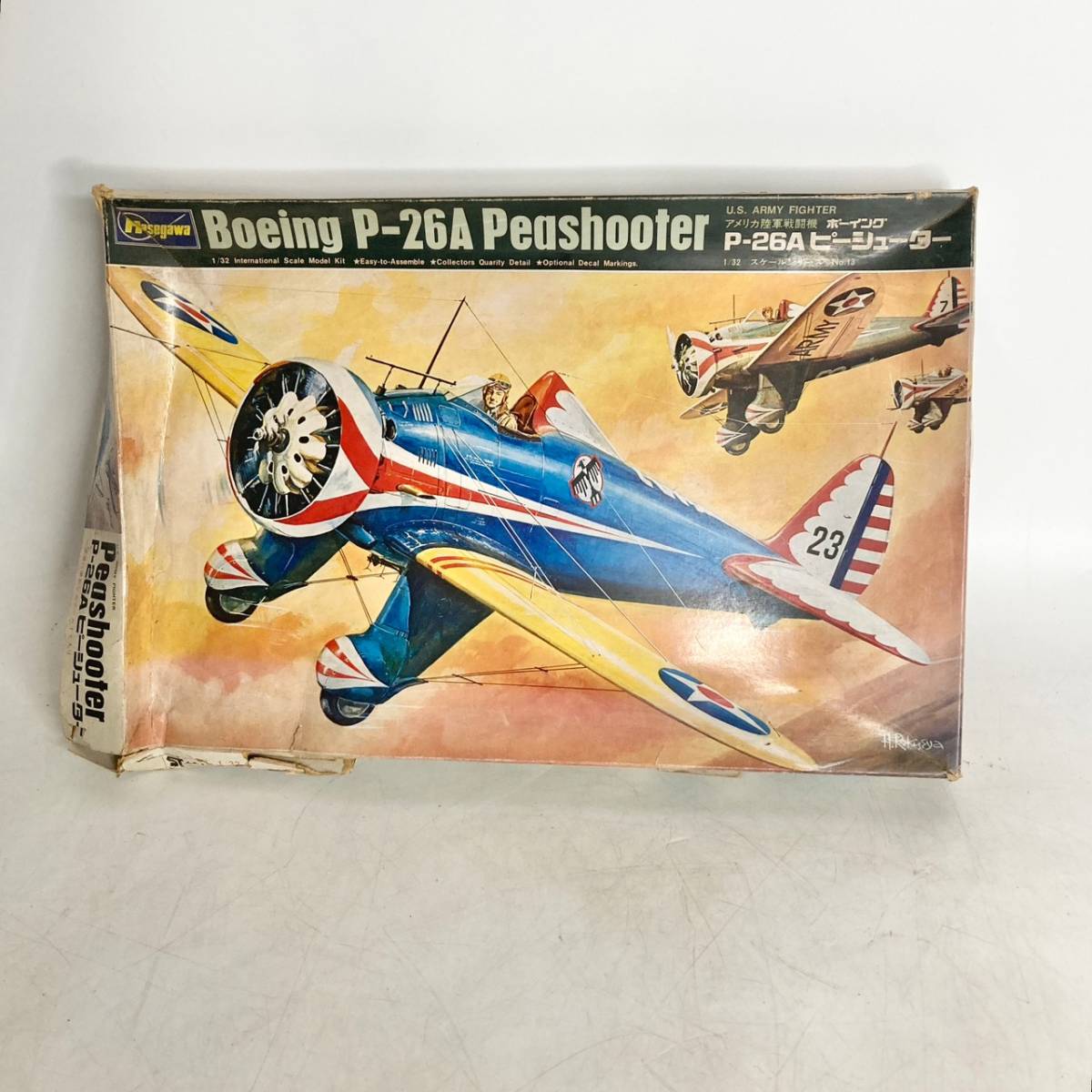 Yahoo!オークション - プラモデル Boeing P-26A Peashooter ピーシュー...