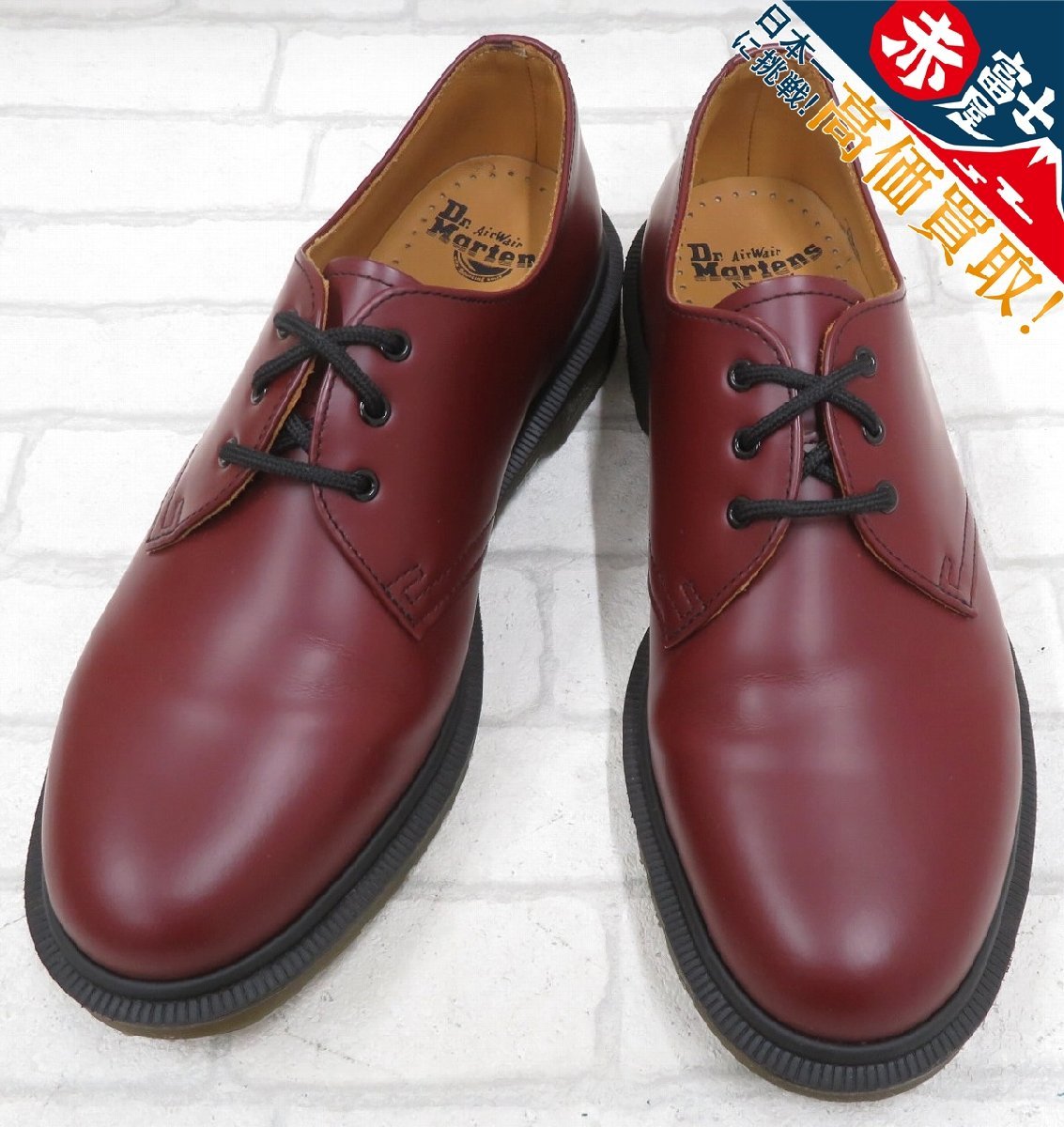 Yahoo!オークション - 2S8238/Dr.MARTENS 3ホールシューズ 1461 PW ド...