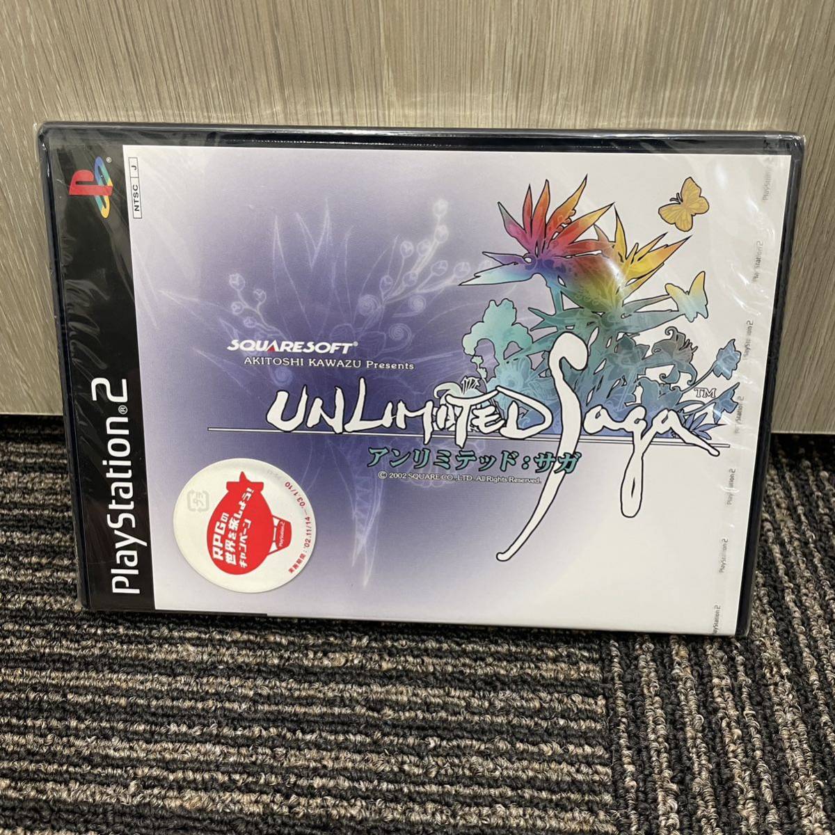 代購代標第一品牌－樂淘letao－1円〜★ 新品未開封 PlayStation2 UNLIMITED Saga アンリミテッド サガ PS2 PS2ソフト プレステ2