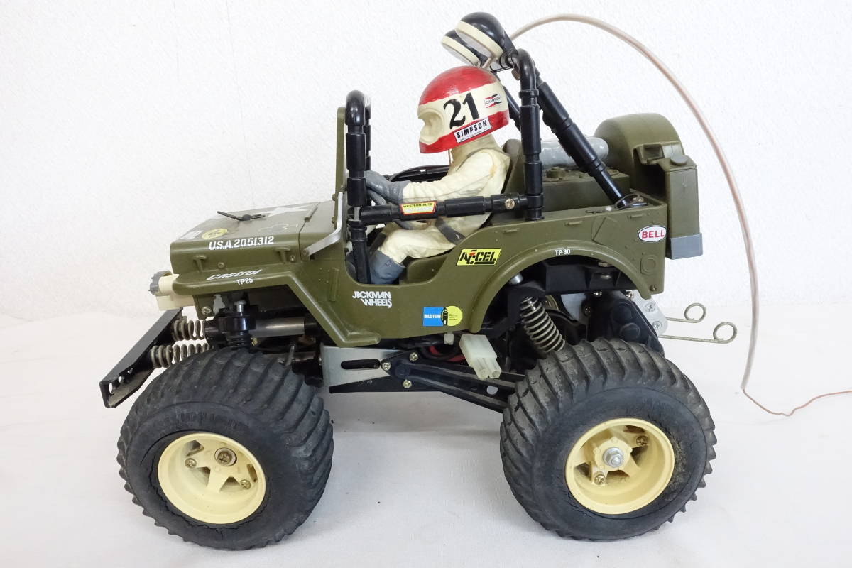 Yahoo!オークション - （11）CHAMPION ラジコン Willys M38 ジャンク