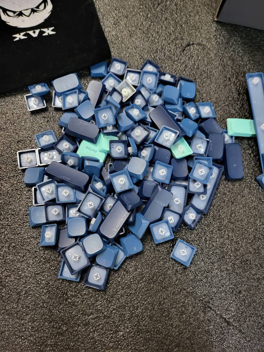 Yahoo!オークション - XVX PBT キーキャップ ロープロファイル 146個 ...
