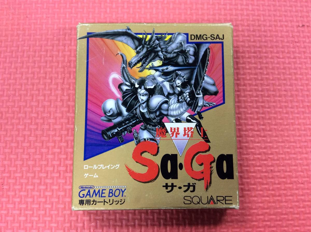 Yahoo!オークション - 【GM2773/60/0】GBソフト 魔界塔士サガ SaGa GAM...