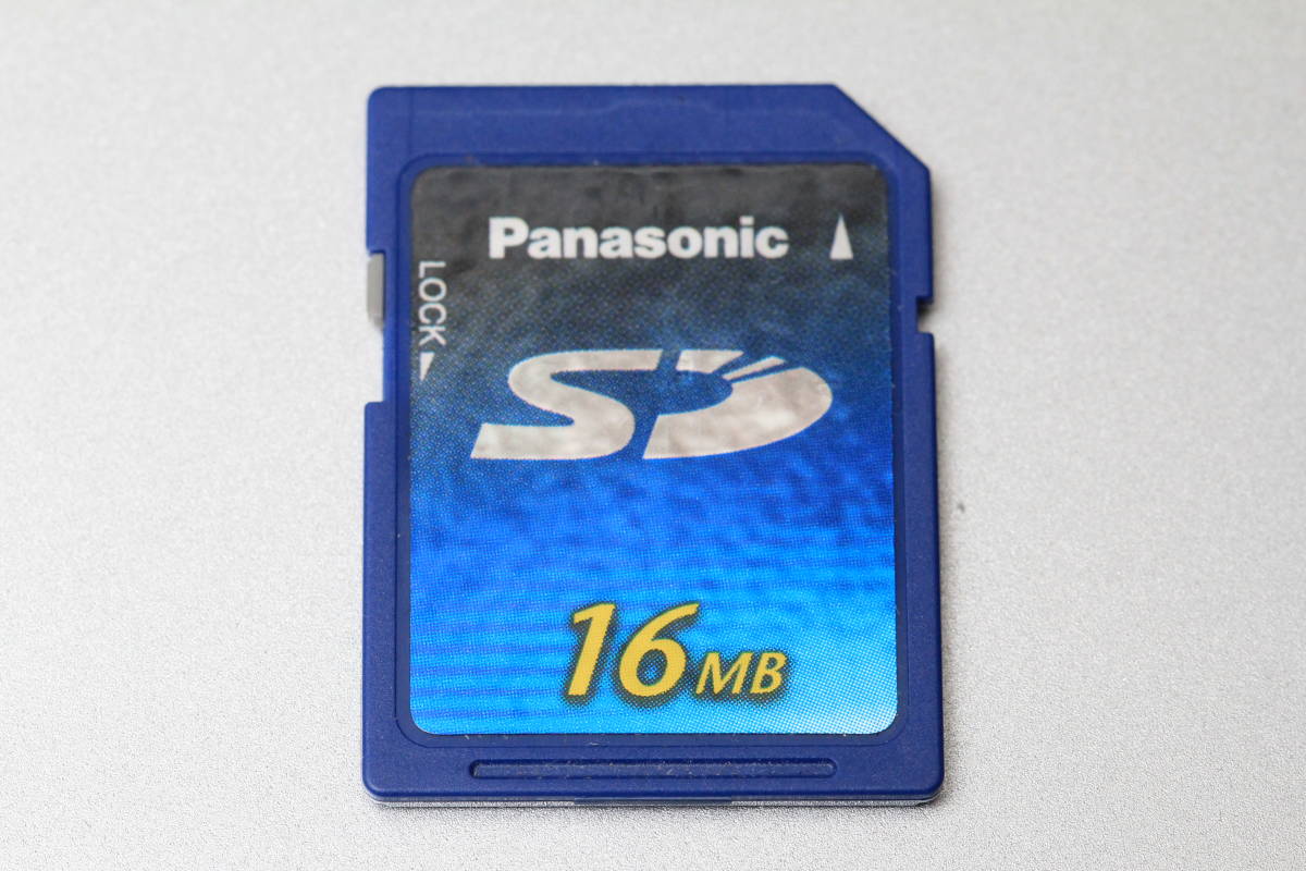 Yahoo!オークション - 16MB SDカード Panasonic パナソニック