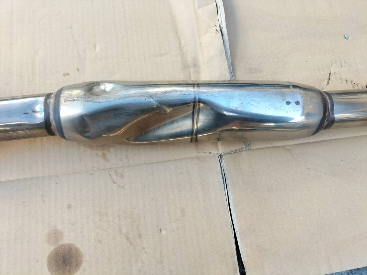 Yahoo!オークション - bh5 SYMS センターパイプ キャタライザー メタル...