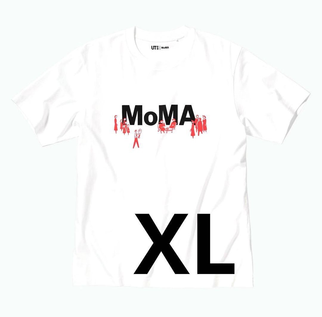 Yahoo!オークション - ユニクロ Tシャツ UT MoMA モマ XLサイズ