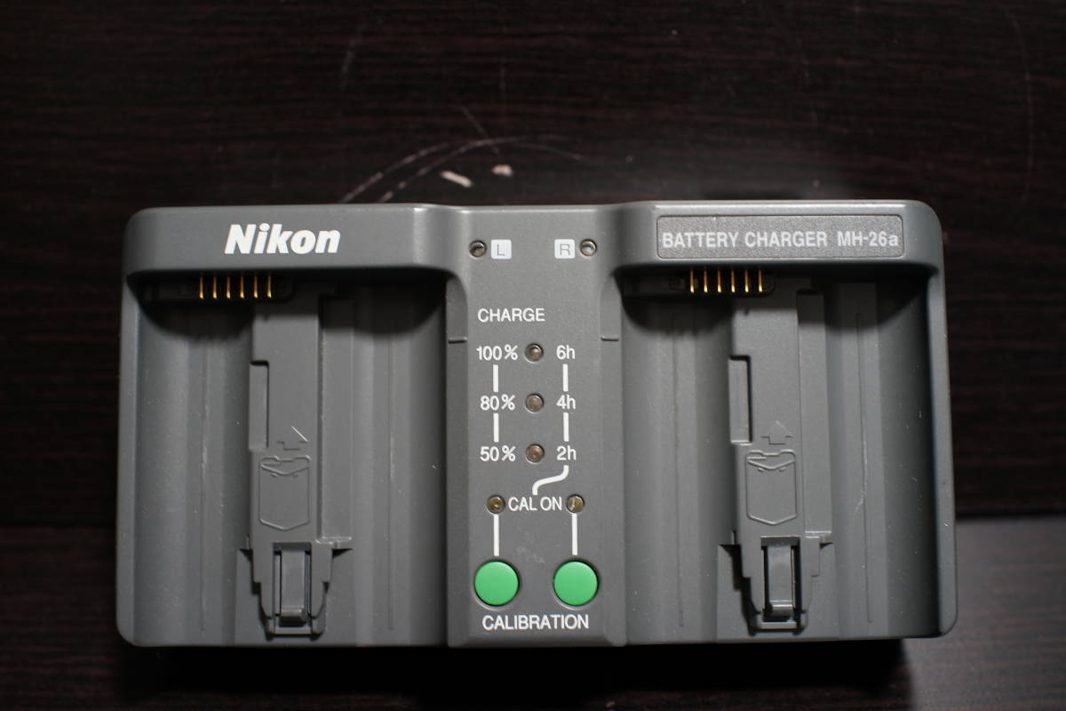 Yahoo!オークション - Nikon ニコン BATTERY CHARGER MH-26a ＋EN-EL18...