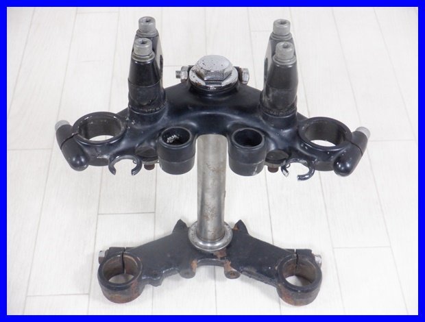 Yahoo!オークション - P587 KH250 KH250B ステアリングステム トップ...