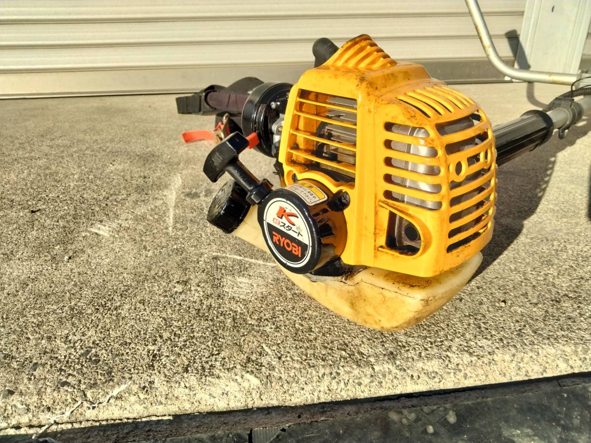 Yahoo!オークション - 程度良好 RYOBI リョービ 刈払機 草刈機 EKK-220...