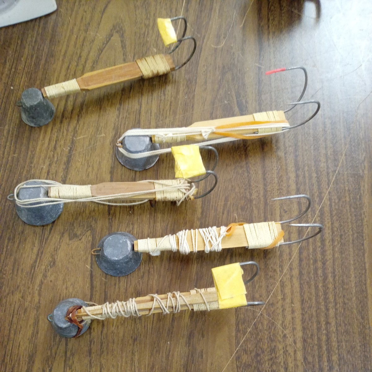 Yahoo!オークション - タコ掛け 160g～290g 約25号～約35号 5点 タコ ...