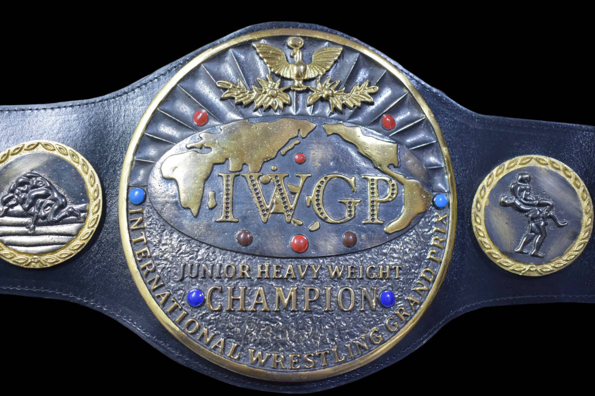 Yahoo!オークション - 1点限り IWGP 世界ジュニアヘビー級チャンピオ...