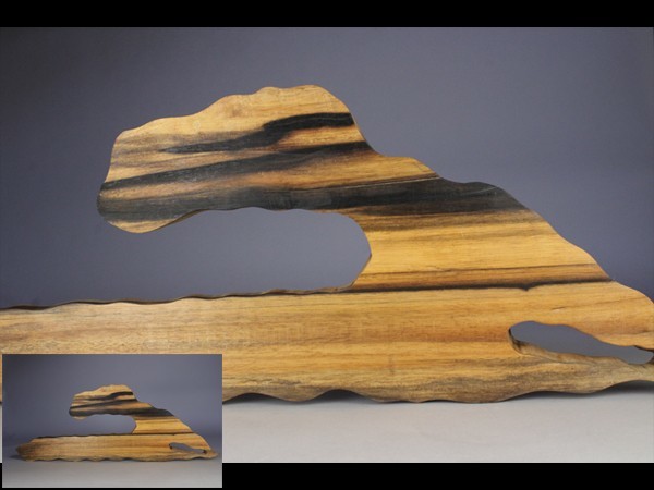 Yahoo!オークション - 【西】J106 黒柿 板 敷板