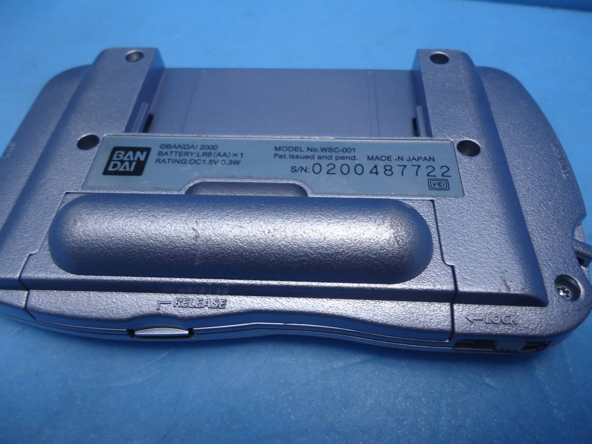 Yahoo!オークション - K331 バンダイ ワンダースワンカラー