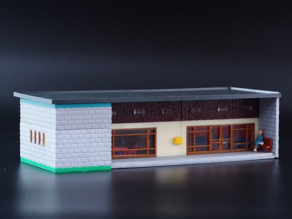 Yahoo!オークション - VERO ストラクチャー 駅舎 HOゲージ