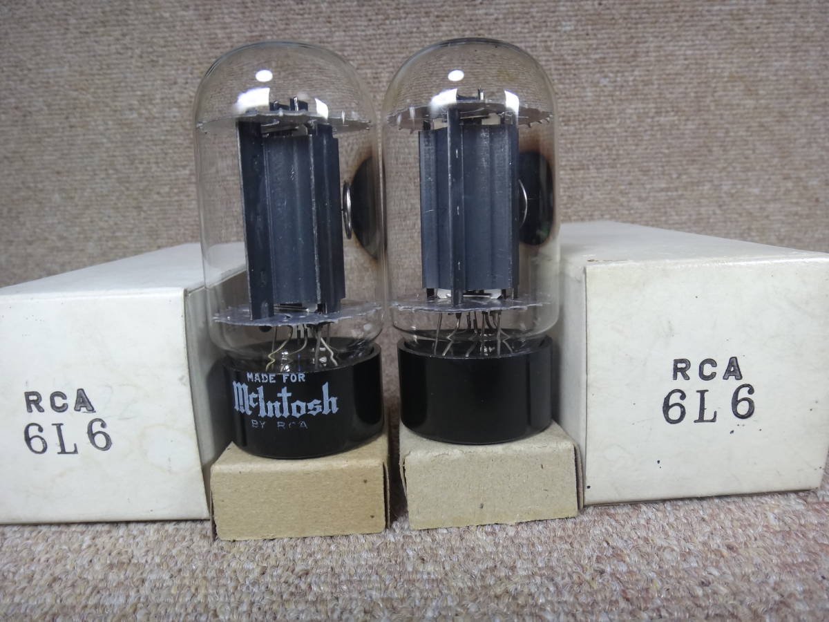 Yahoo!オークション - 6L6 RCA USED 試験済み2本セット K 1953