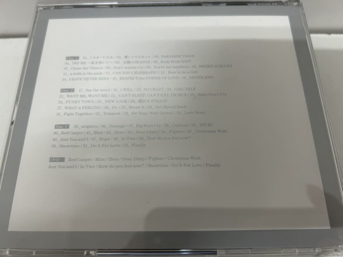 Yahoo!オークション - セル版 Finally (CD3枚＋DVD1枚) 初回盤 安室奈...