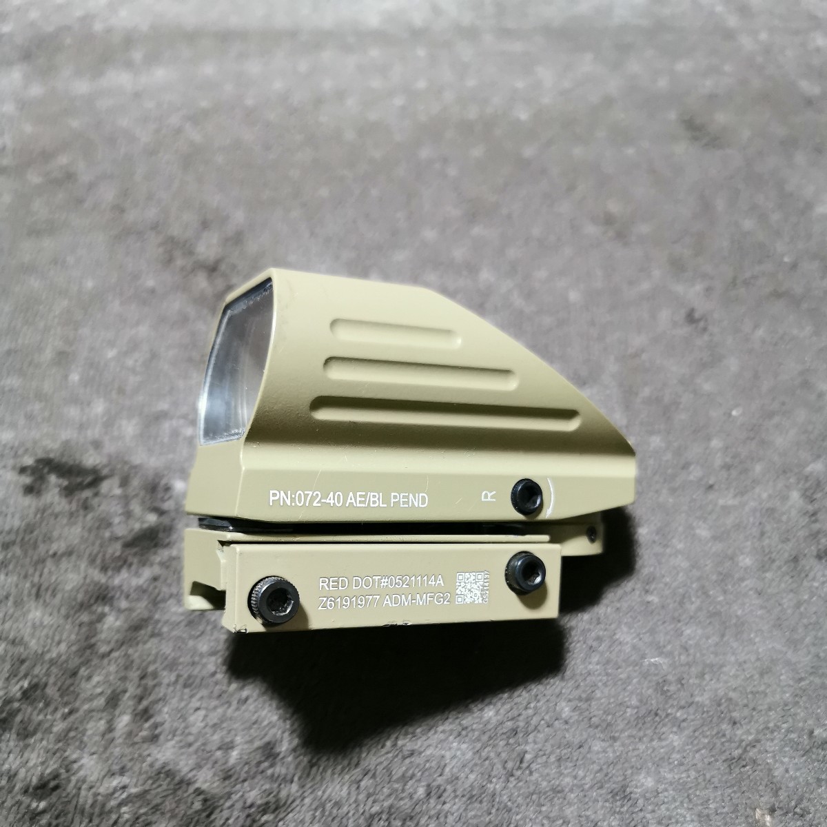 発光 red dot pn 072‐40 ドットサイト タンカラー(パーツ)｜売買されたオークション情報、yahooの商品情報をアーカイブ公開 - オークファン（aucfan.com）