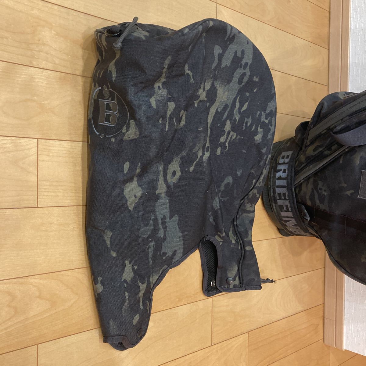 BRIEFING ブリーフィング 迷彩 ゴルフバッグ キャディバッグ 15分割 BRIEFING ブリーフィング 迷彩 ゴルフバッグ キャディバッグ 15分割