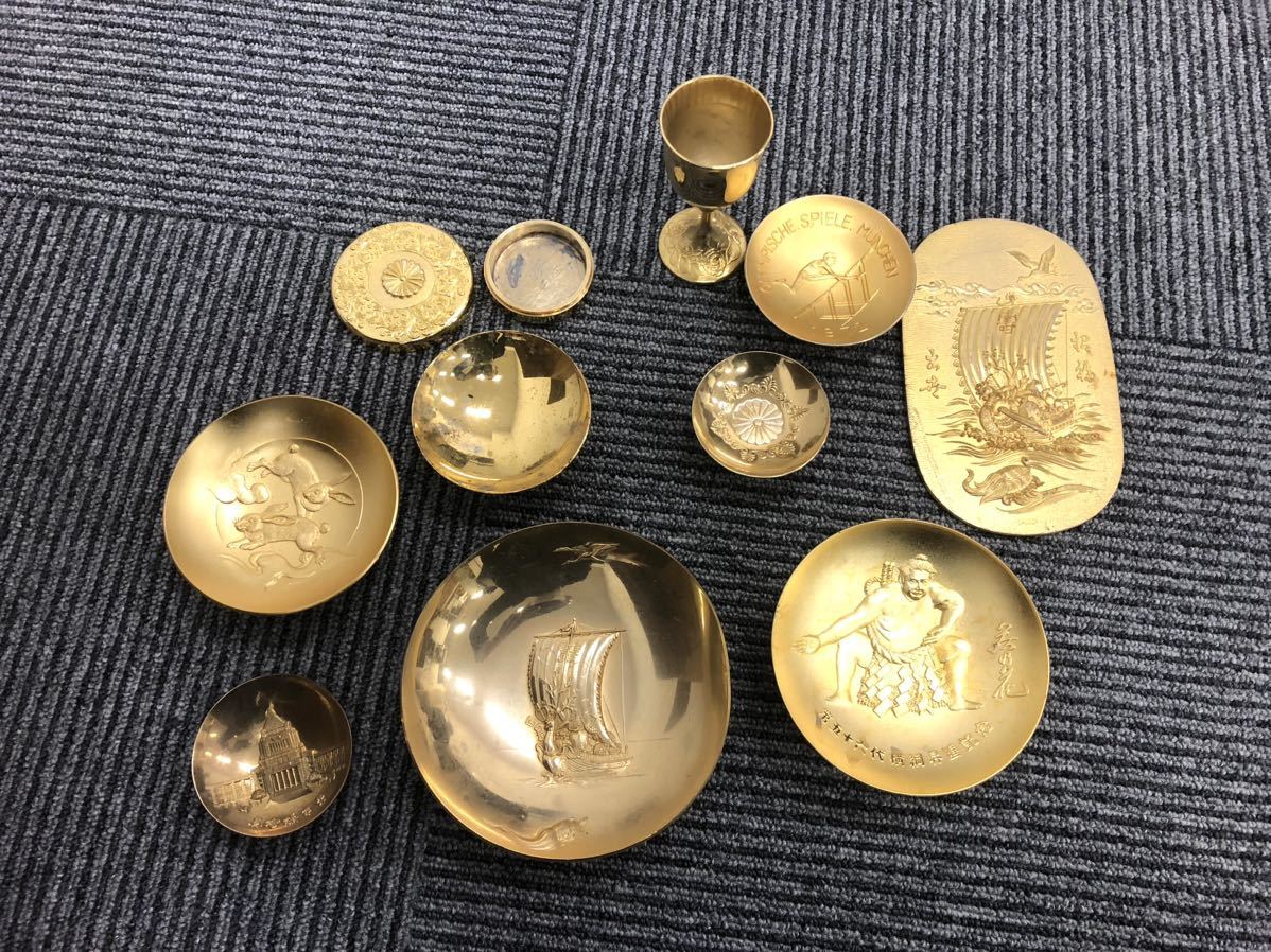 Yahoo!オークション - 「T」 メッキ品 おまとめ 総重量 約11.2kg 金...