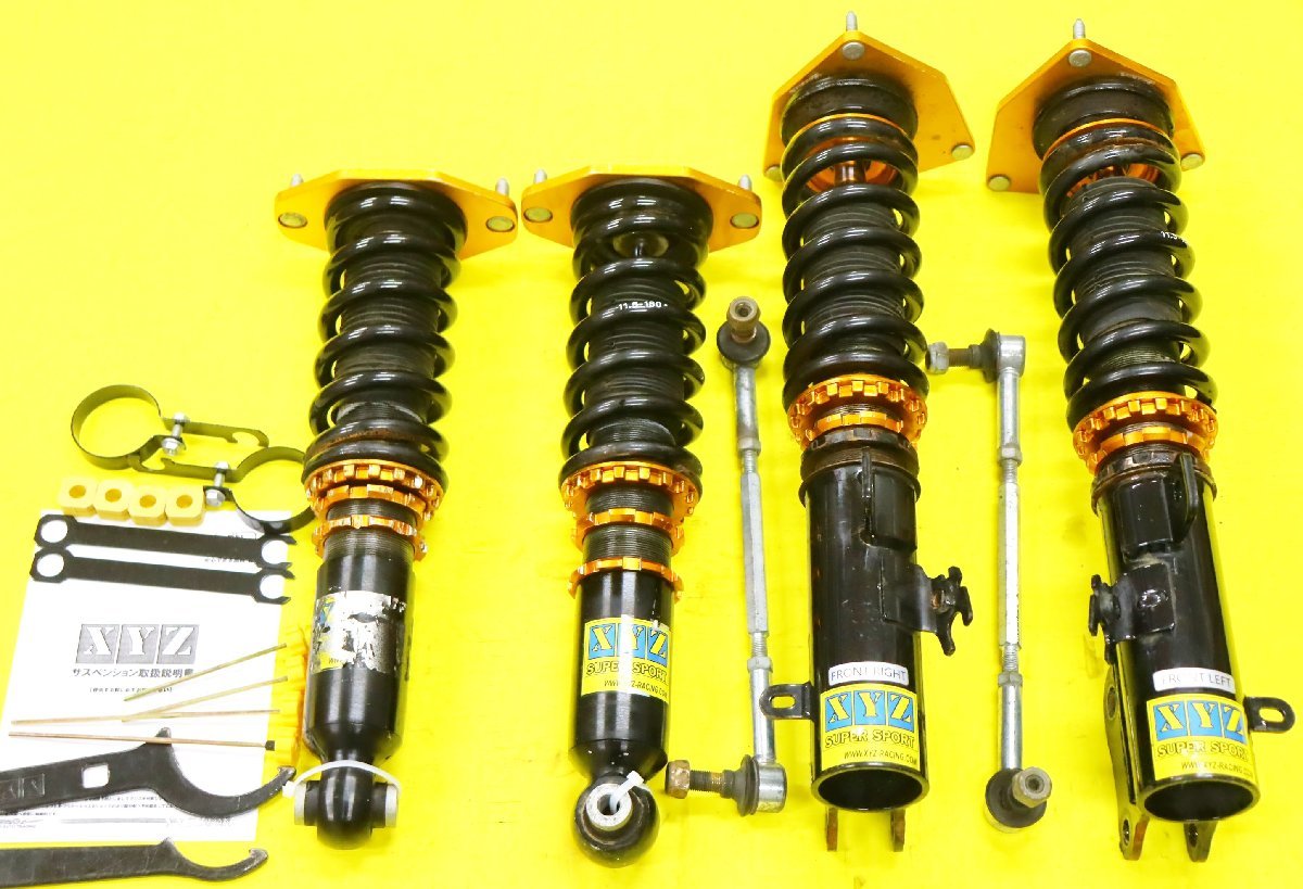 BN9 BS9 レガシィB4 レガシィアウトバック XYZ SUPER SPORT フルタップ式 車高調(サスペンションキット（一式）)｜売買されたオークション情報、yahooの商品情報を ...