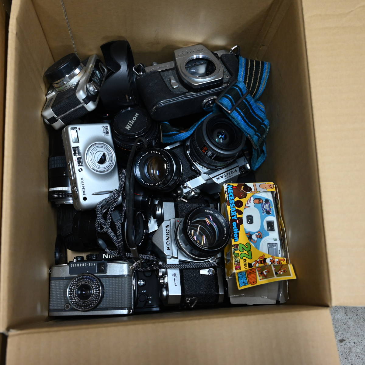 Yahoo!オークション - 棚A60 カメラ まとめ 100～120Kg 140サイズ 5～6...