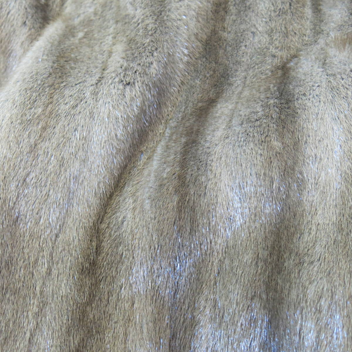 Yahoo!オークション - 昭和レトロ ミンクのコート 11号 ブラウン ふわ...