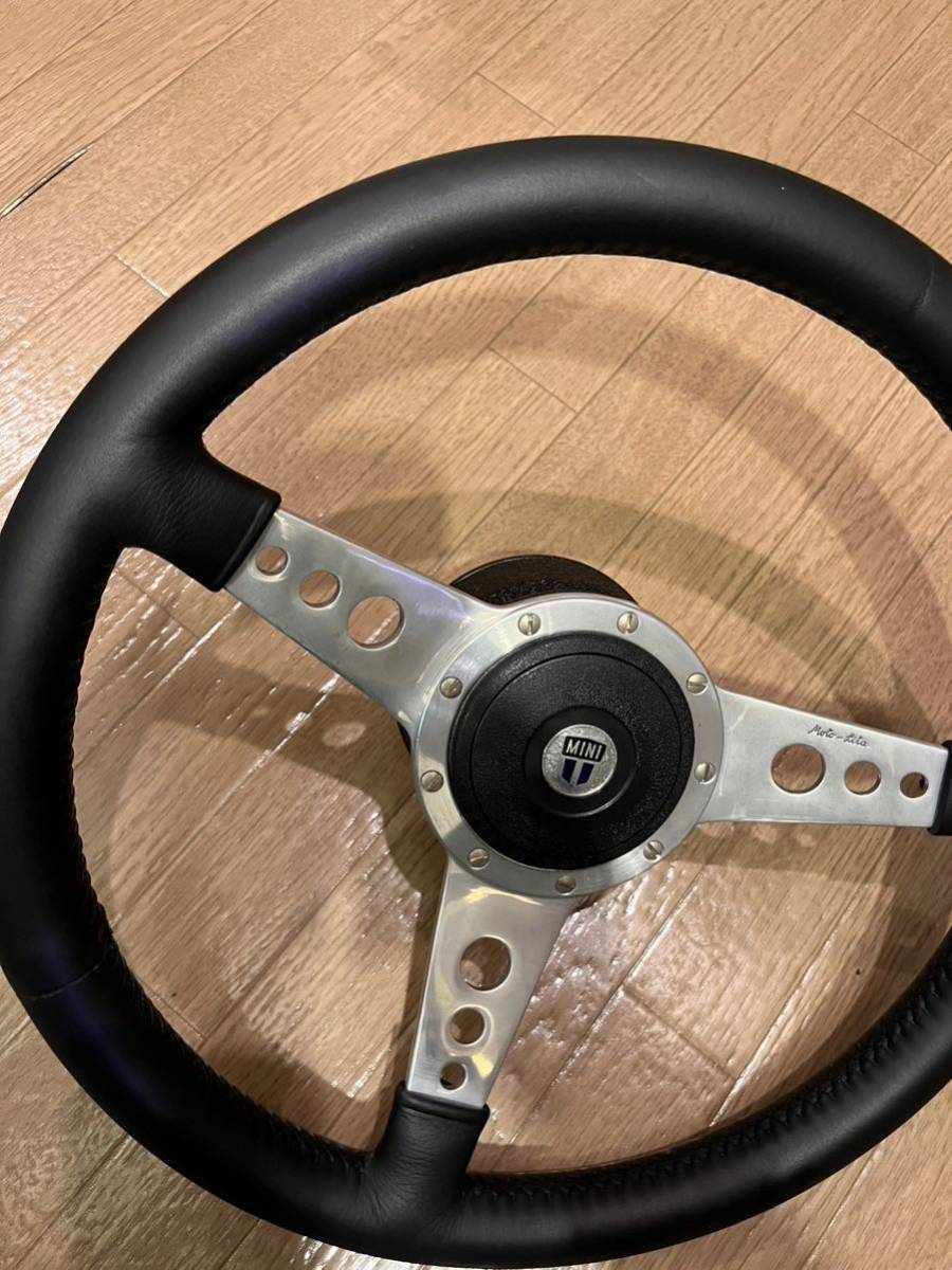 Yahoo!オークション - モトリタ Moto-Lita ステアリング ミニ mini レ...