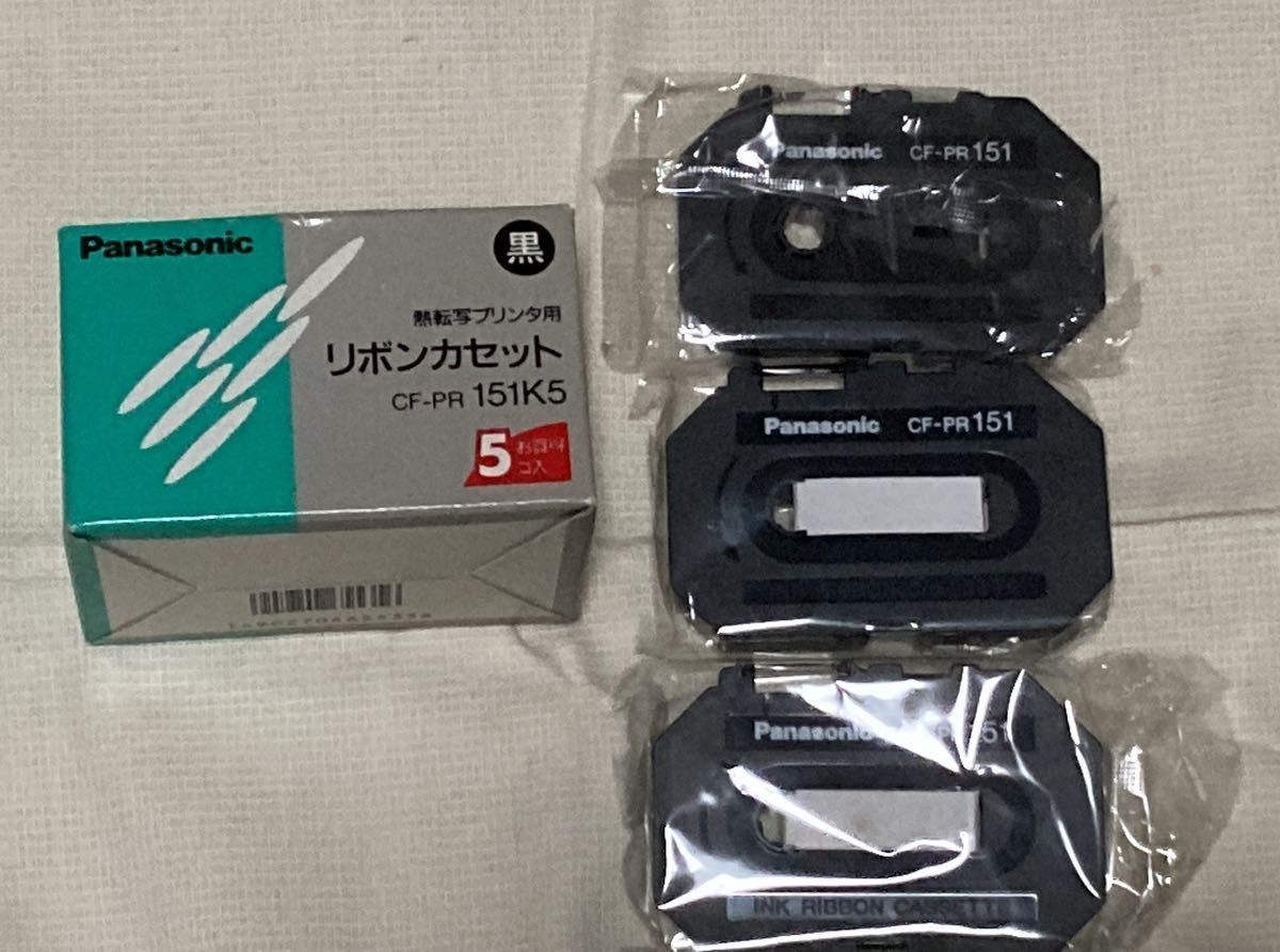 Yahoo!オークション - パナソニック Panasonic リボンカセット 3個 CF-...