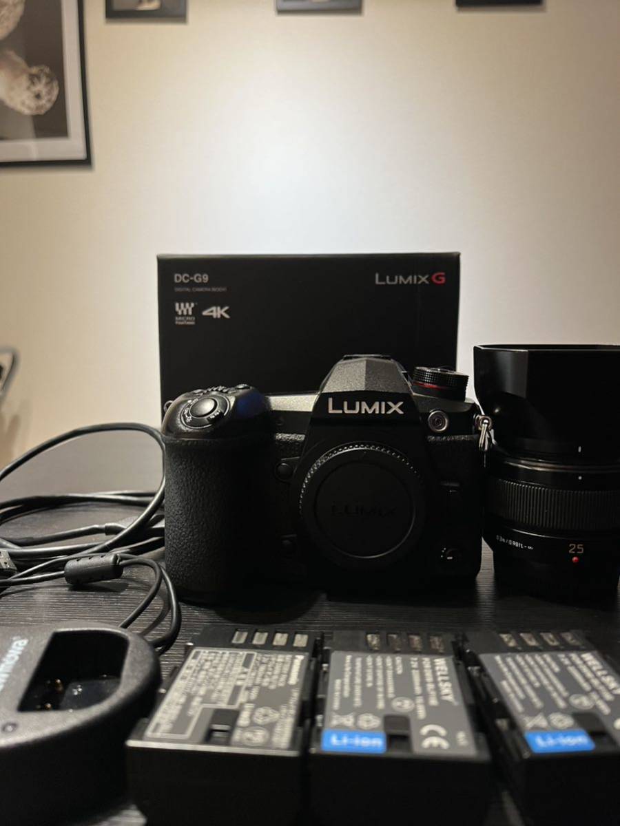 Yahoo!オークション - LUMIX g9pro ボディ【ライカレンズおまけ付き】...
