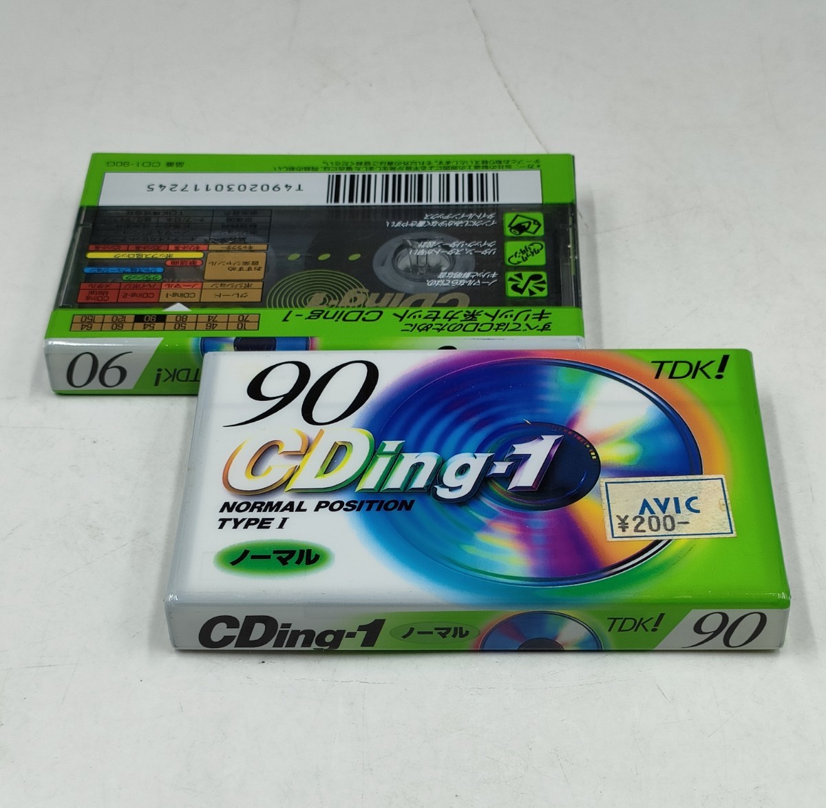 Yahoo!オークション - カセットテープ TDK CDing 1 ノーマルポジション...