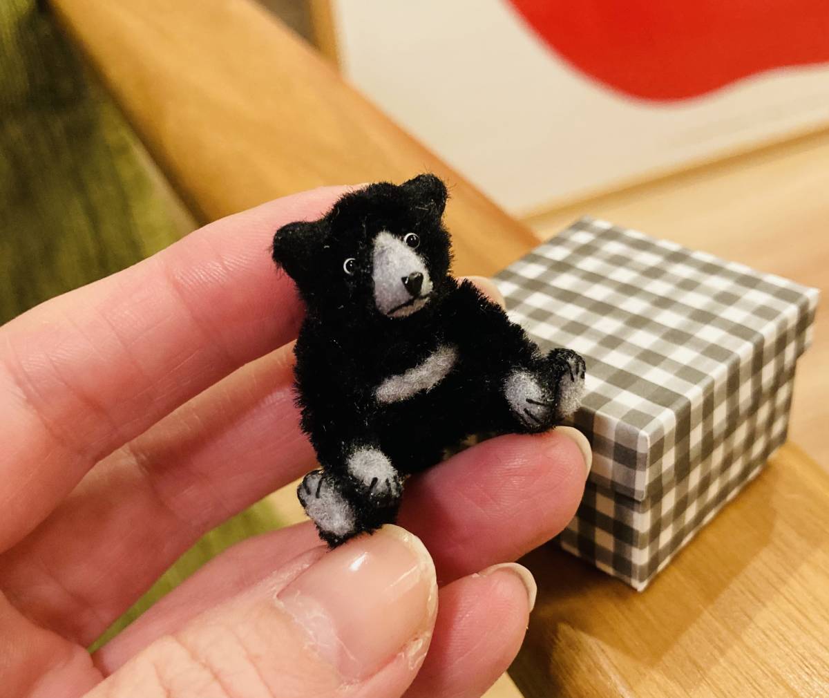 ハンドメイド ミニチュア モール テディベア B BOX付き ドールハウス 手作り人形(ドールハウス)｜売買されたオークション情報、yahooの商品情報をアーカイブ公開 - オークファン ...