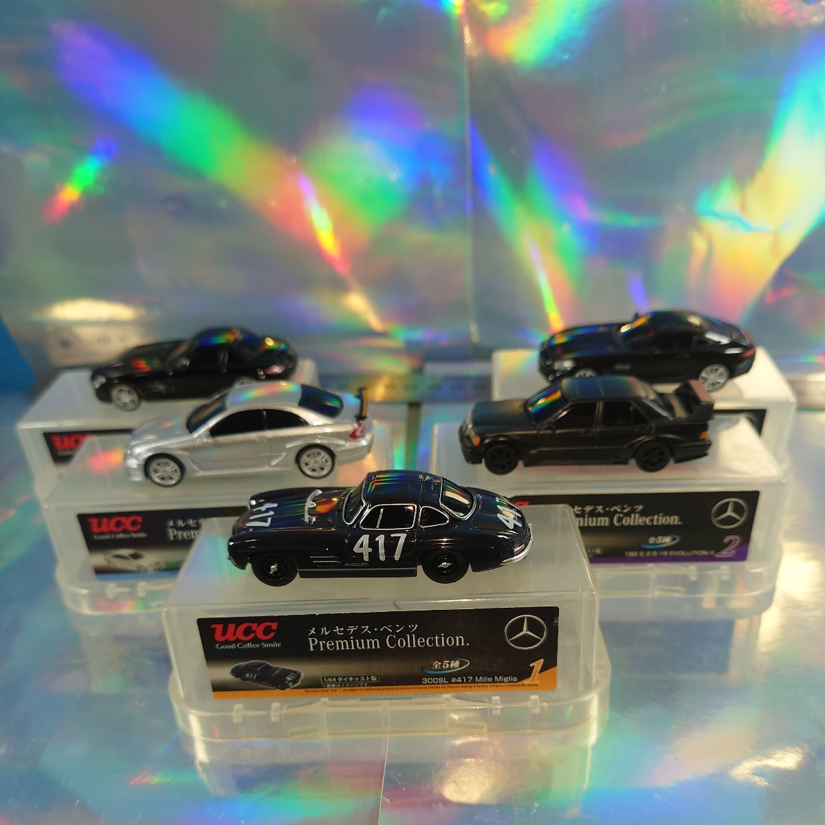 Yahoo!オークション - 値下げ1/64 UCC缶コーヒーおまけミニカー メルセ...