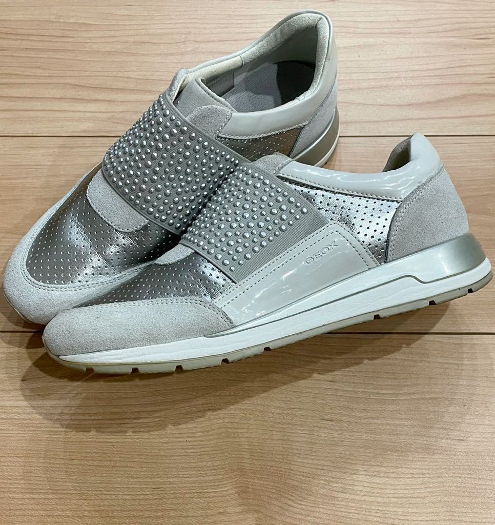 Yahoo!オークション - 希少デザイン GEOX ジェオックス スタッズ エナ...