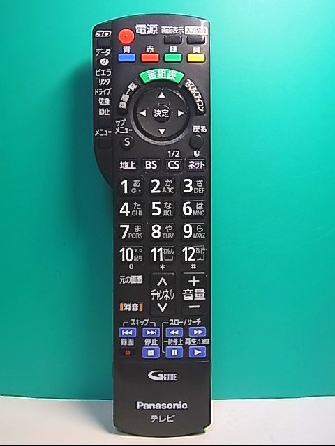 Yahoo!オークション - S136-089 パナソニック Panasonic テレビリモコ...