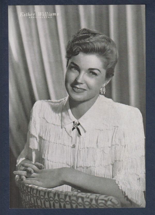 Yahoo!オークション - 切り抜き 1953年【エスター・ウィリアムズ/モン...