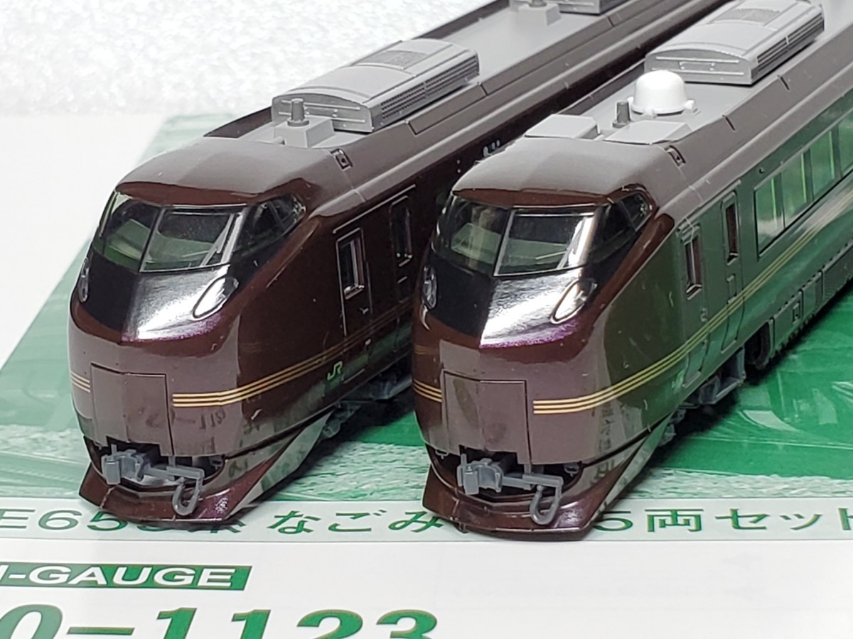 Yahoo!オークション - KATO 10-1123＋4935-9 E655系なごみ(和) 6両セッ...