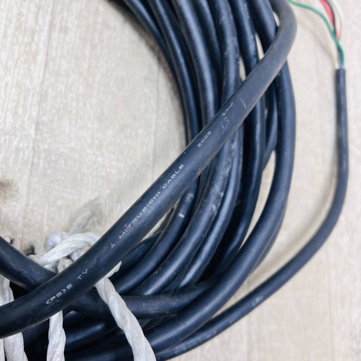 Yahoo!オークション - 【231110-115】三相200V電源ケーブル 約20m 延長...