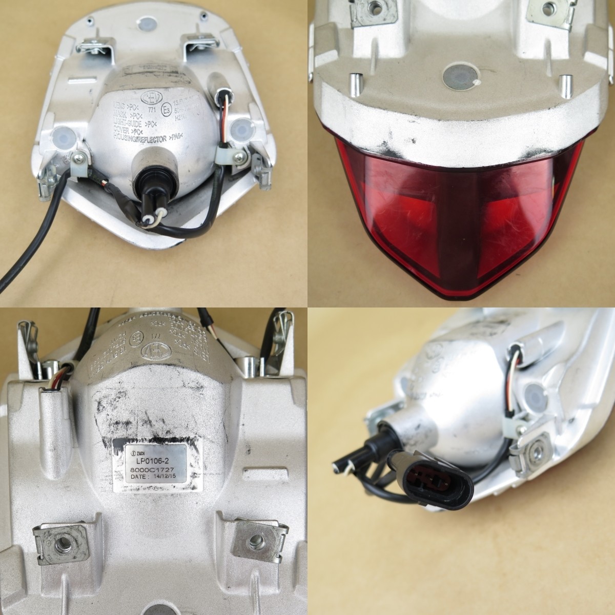 代購代標第一品牌－樂淘letao－MVアグスタ AGUSTA/ブルターレ800 BRUTALE テールランプ レンズ ストップランプ 中古 210701 F3