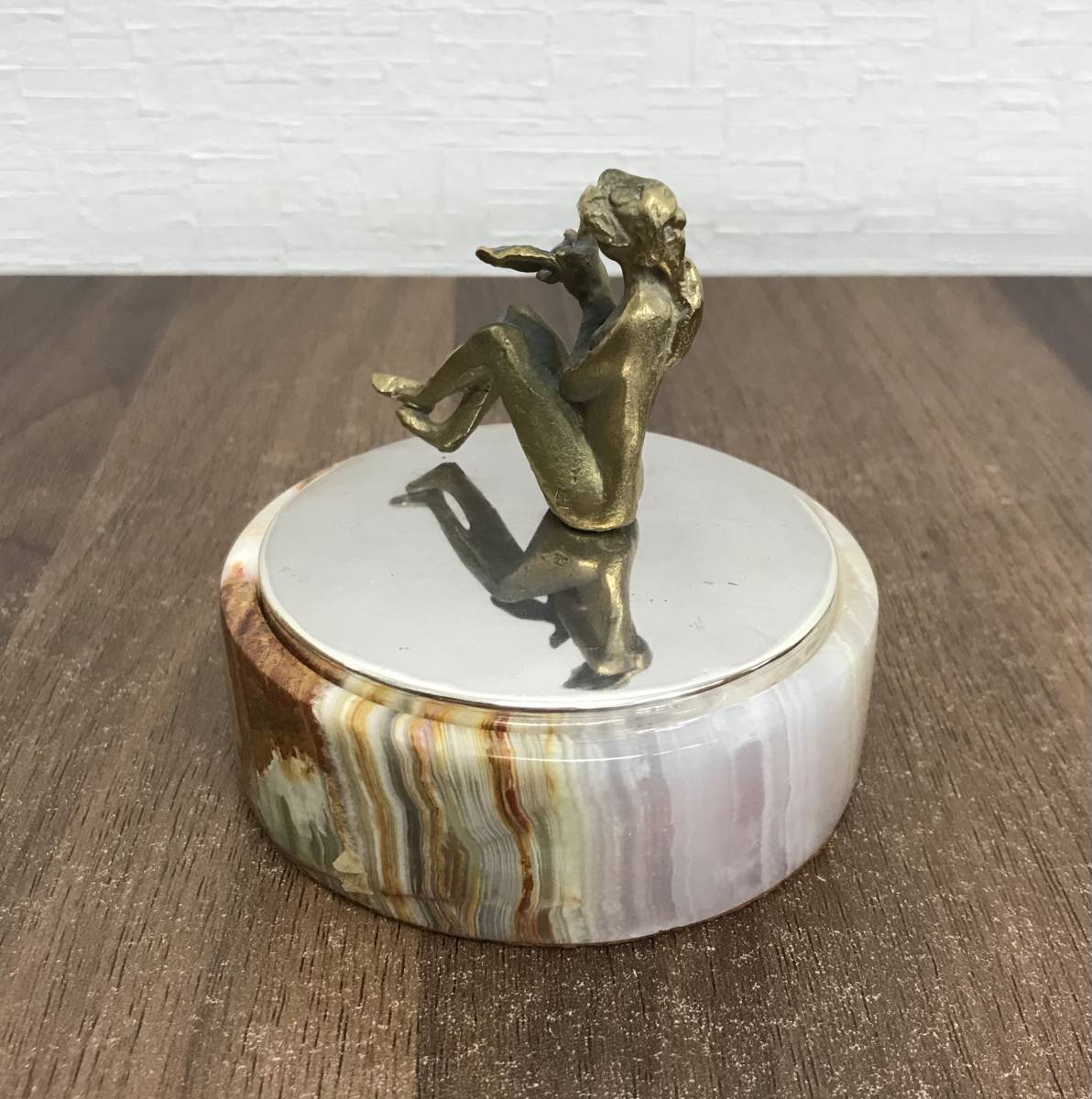 Yahoo!オークション - N017【未使用品】石田武至 朱肉池 朱肉入れ ブロ...