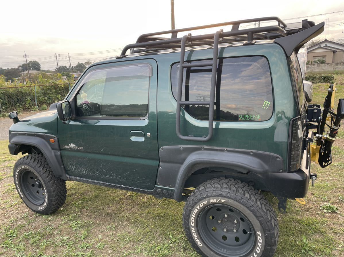 ルーフキャリア ジムニー jb23 ブラック サイドラダー ブラストトレイルサイドオーニング セット可能(ルーフキャリア)｜売買されたオークション情報、yahooの商品情報をアーカイブ公開 ...