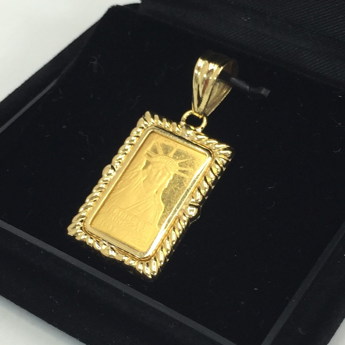 Yahoo!オークション - 5658-60【 インゴットプレート 】 K24 2g 枠 K18...