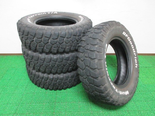 T741 在庫処分 215/75R15 100/97 6PR 超溝高 BF Goodrich Mud-Terrain T/A KM2 ホワイトレター 4本 激安 ジムニー シエラ 等(15 ...