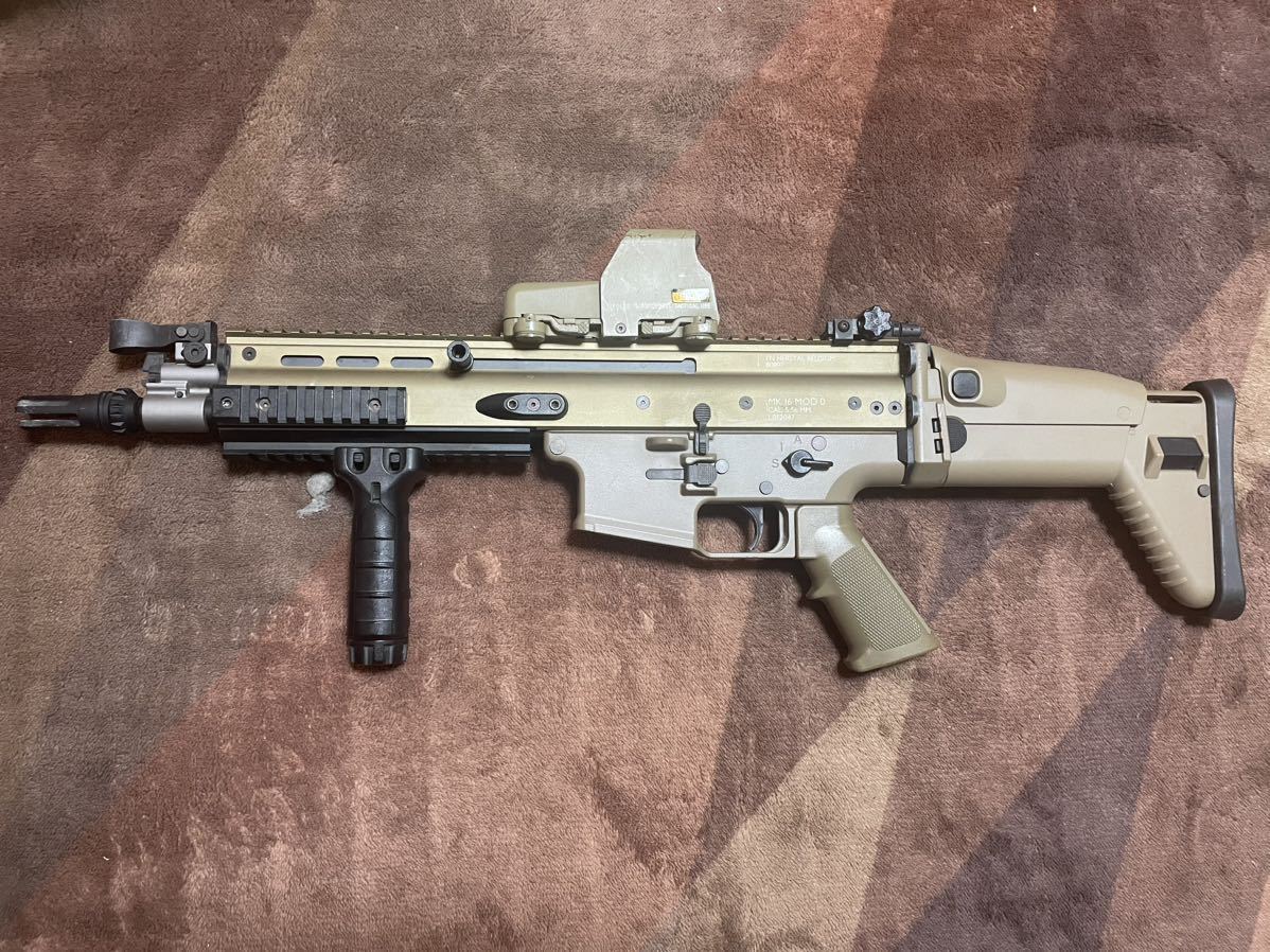 Yahoo!オークション - 東京マルイ 次世代電動ガン SCAR-L CQC カスタム...