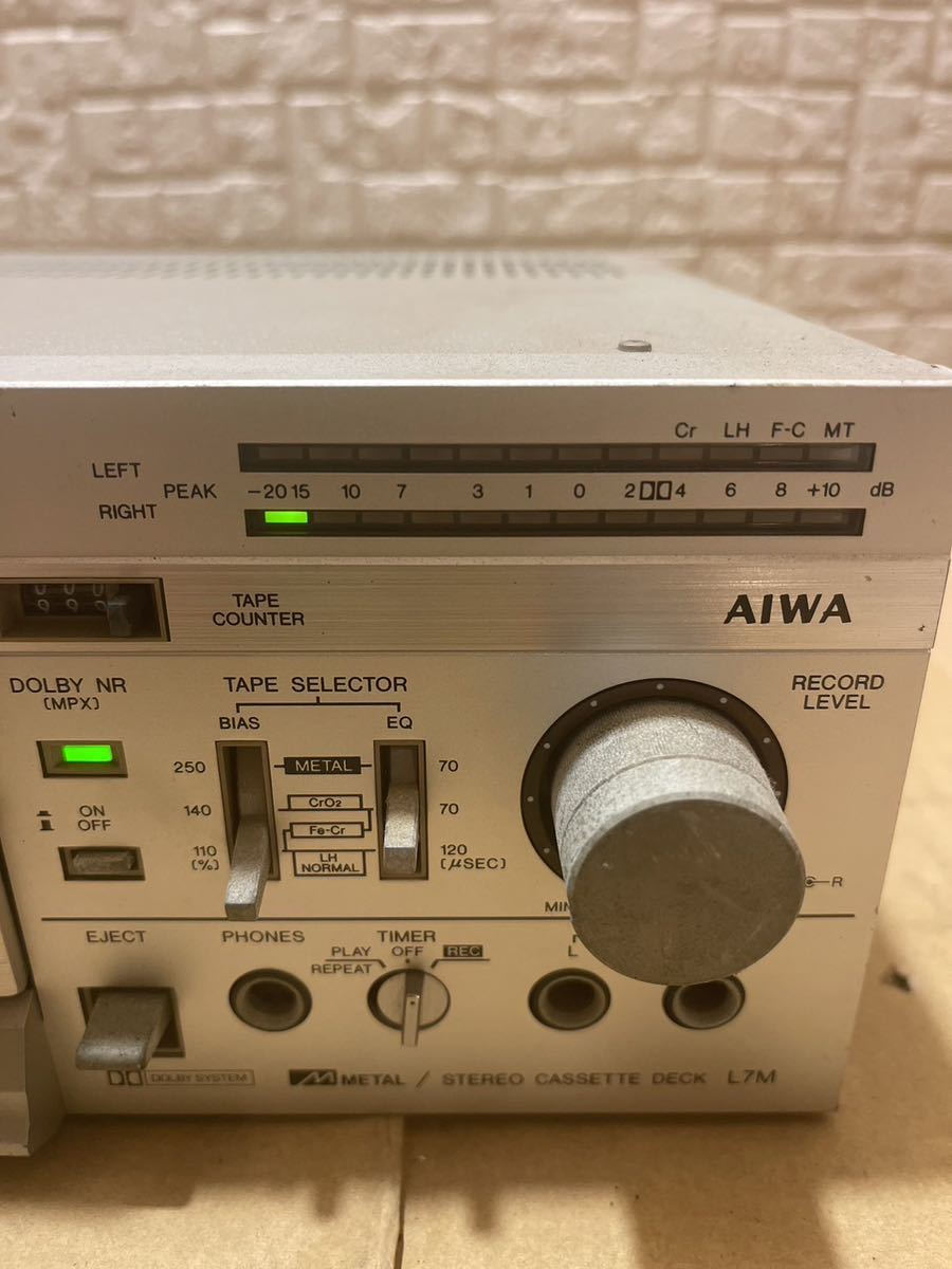 Yahoo!オークション - AIWA カセットデッキ AD-L7M
