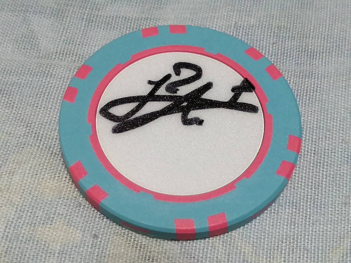 日本代購代標第一品牌【樂淘letao】－【新品・未使用】 JGTO 公式マーカー H・W・リュー選手 直筆サイン入り