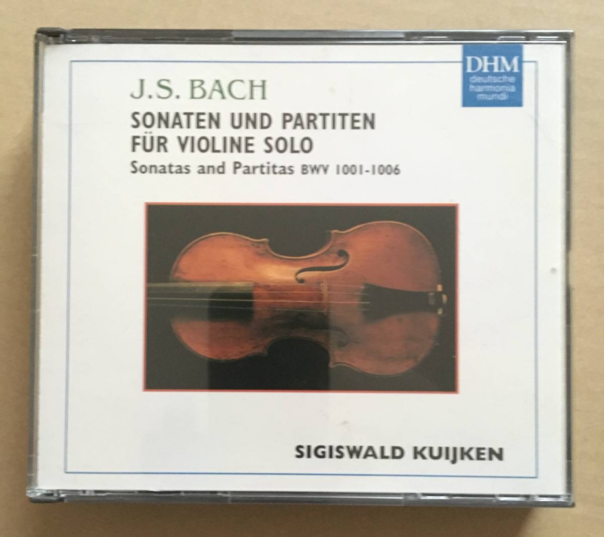 Yahoo!オークション - クイケン dhm バッハ 無伴奏ヴァイオリン＆パル...