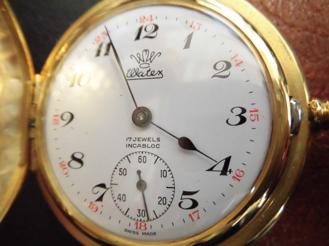 Yahoo!オークション - Watex 17 JEWELS INCABLOC ワテックス 手巻き ...