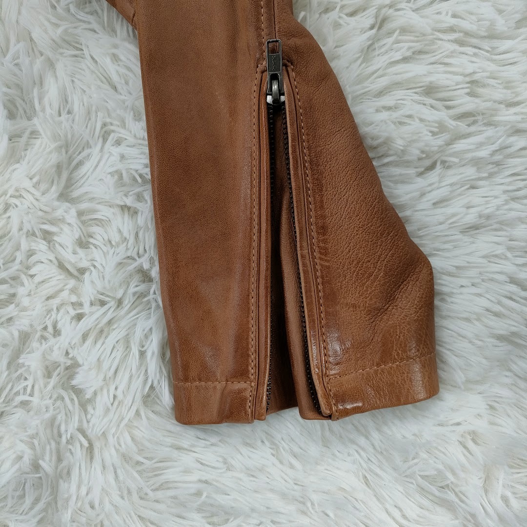 Yahoo!オークション - 美品 3L Haruf/ハルフ ラムレザーパーカー 羊革 ...