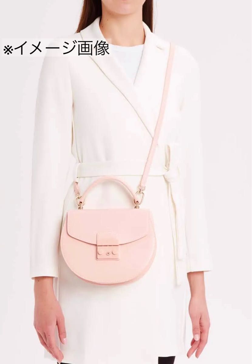 超美品 FURLA フルラ メトロポリスS ラウンド ショルダーバッグ 超美品 FURLA フルラ メトロポリスS ラウンド ショルダーバッグ