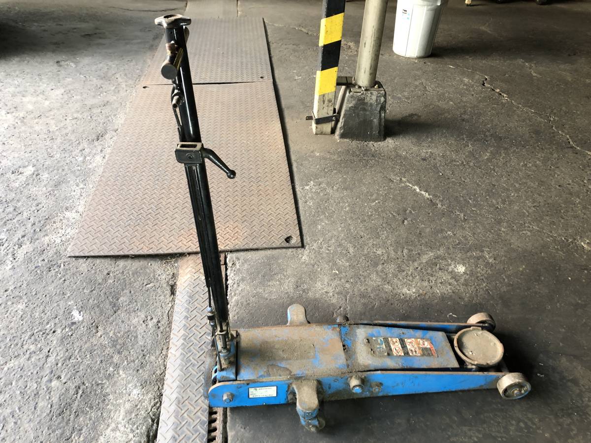 Yahoo!オークション - ガレージジャッキ 長崎 NLA-2P 2ton