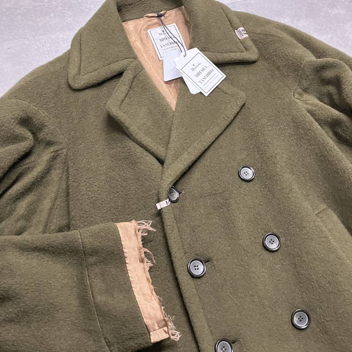 Yahoo!オークション - 新品 MAISON MIHARA YASUHIRO WOOL LONG COAT Yahoo!オークション - 新品 MAISON MIHARA YASUHIRO WOOL LONG COAT